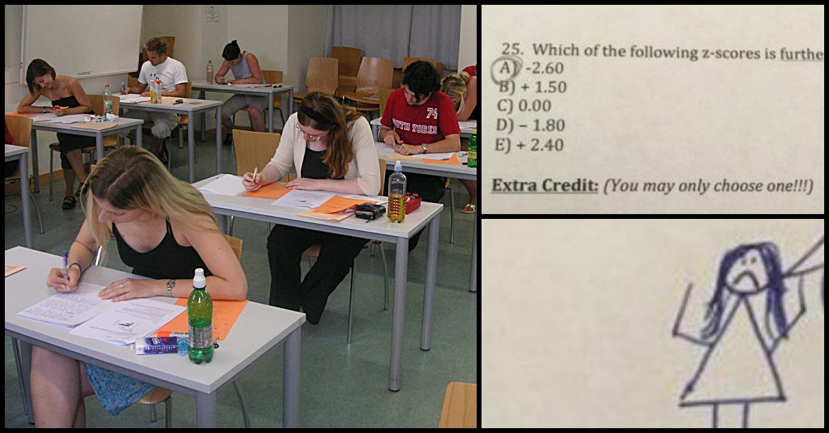 Extra Credit Questions From A Hilarious Professor | LittleThings.com