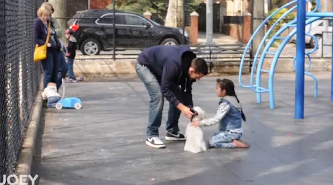 This Child Is About To Be Abducted, What Would You Do? | LittleThings.com