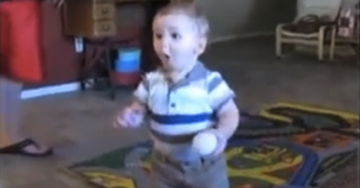 Adorable Baby Hears The Phone Ring — What He Jumps Up To Do? PRICELESS ...