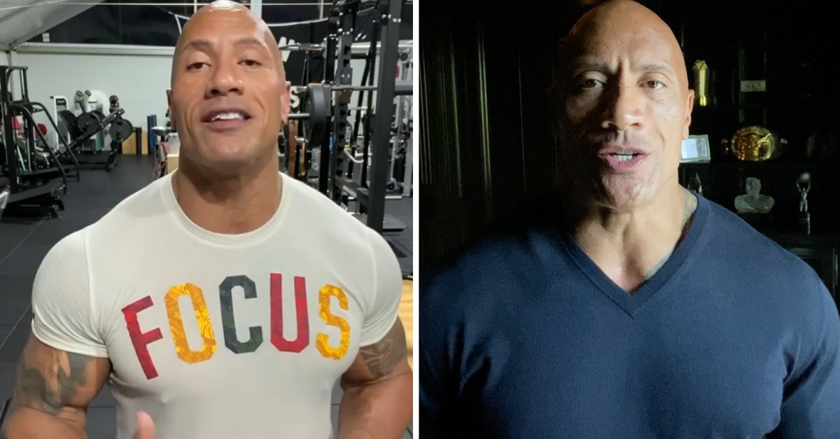 Dwayne 'The Rock' Johnson Surprises High School Class With A Speech ...