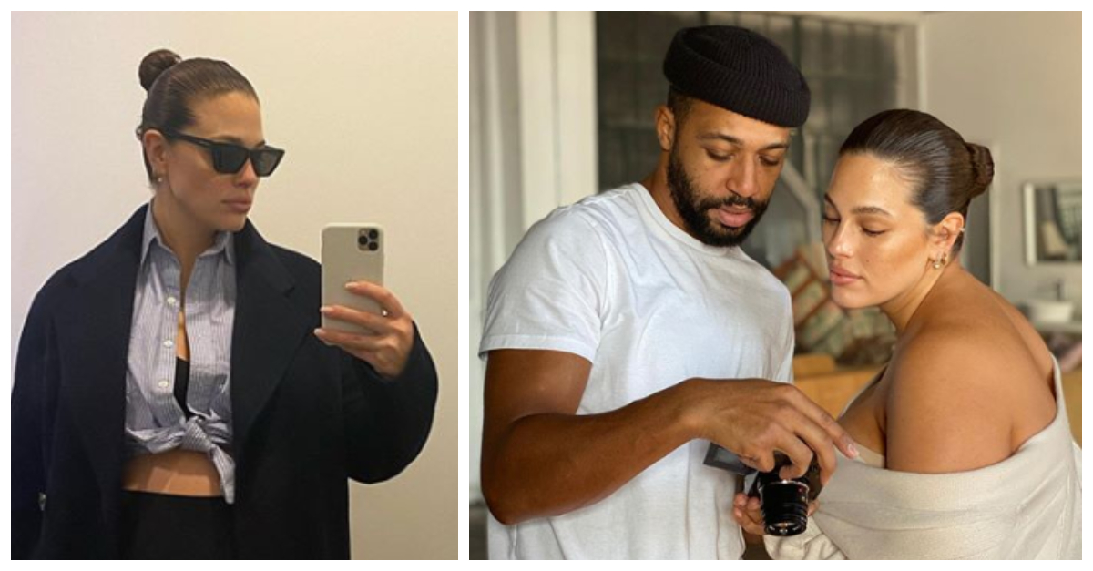 Ashley Graham Shows Off Pregnant Body With Nude Instagram Photo ...