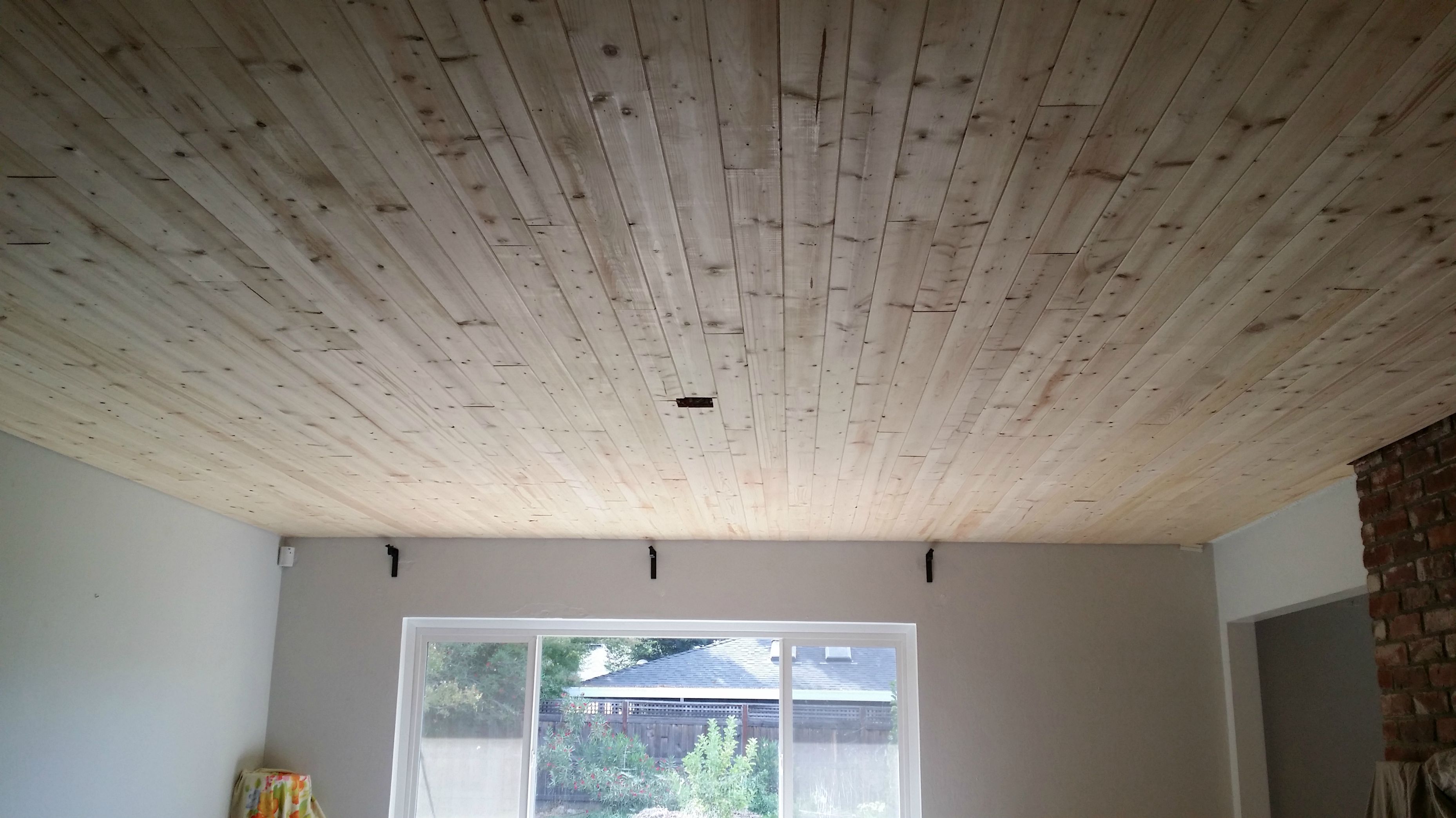 It Was Boring Popcorn Ceiling — Until He Screwed In THESE! So Gorgeous ...