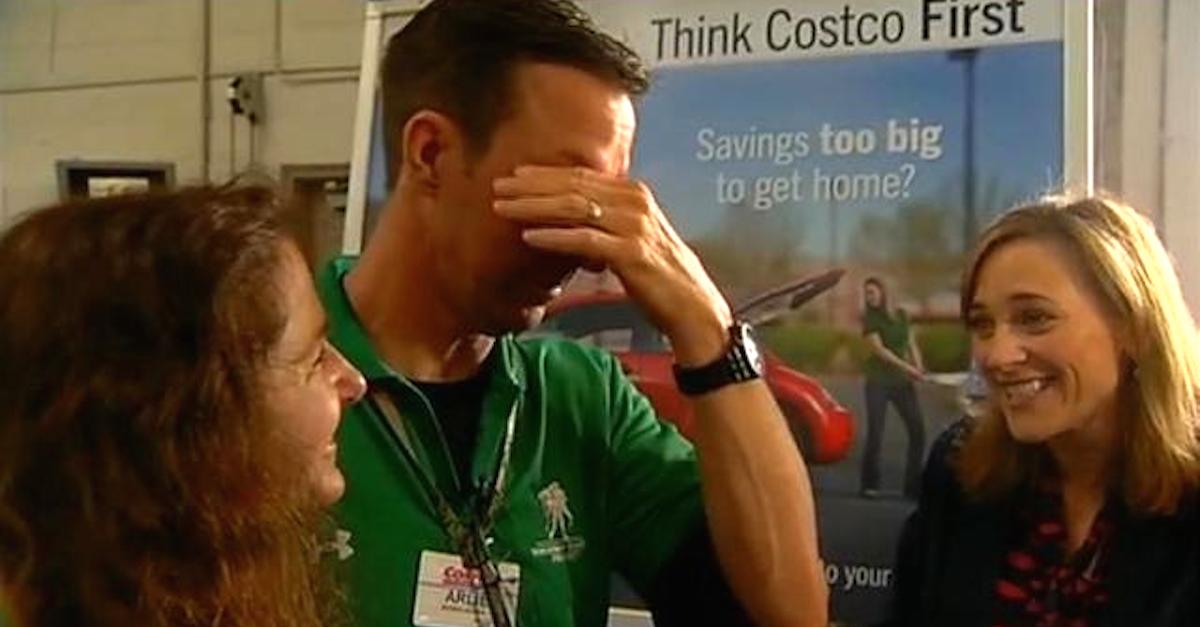 This Costco Employee Is In Tears At Work - When You Find Out Why, You ...