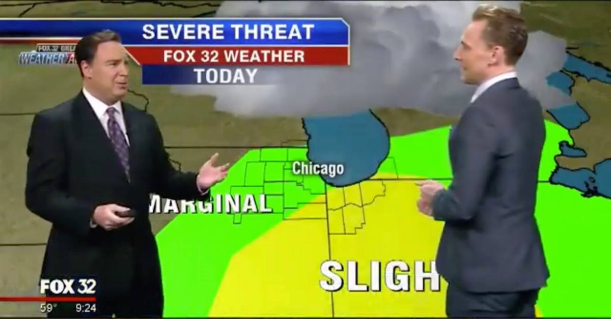 Weatherman Is Live On TV When THIS Actor Crashes His Report. Wait Til ...