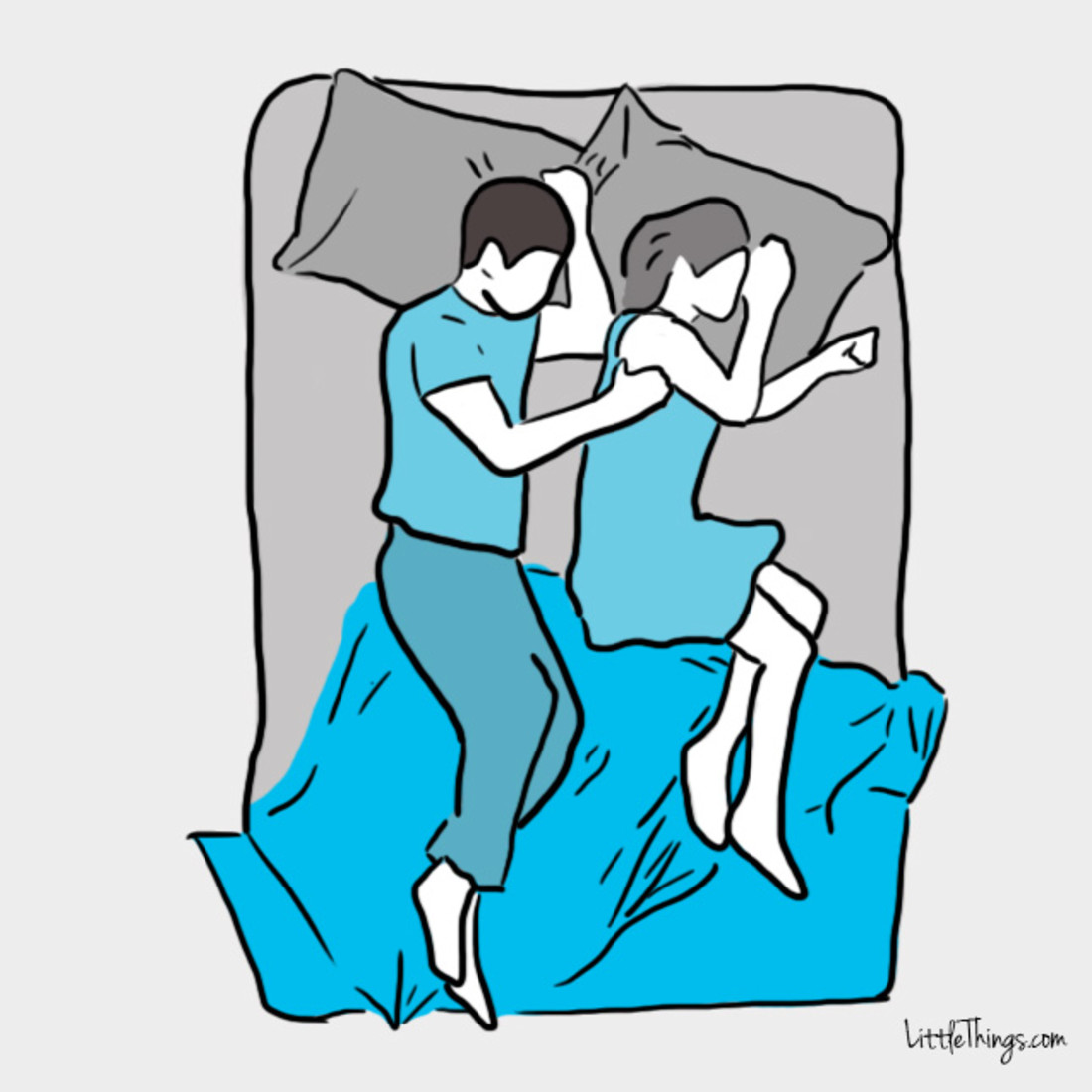 The Way You Sleep With A Partner Reveals Secrets About You ...