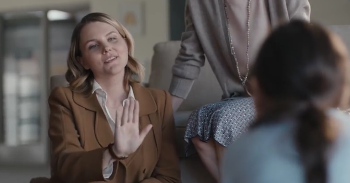 It Looks Like She’s Making A “Stop” Sign. But What She’s REALLY Doing ...