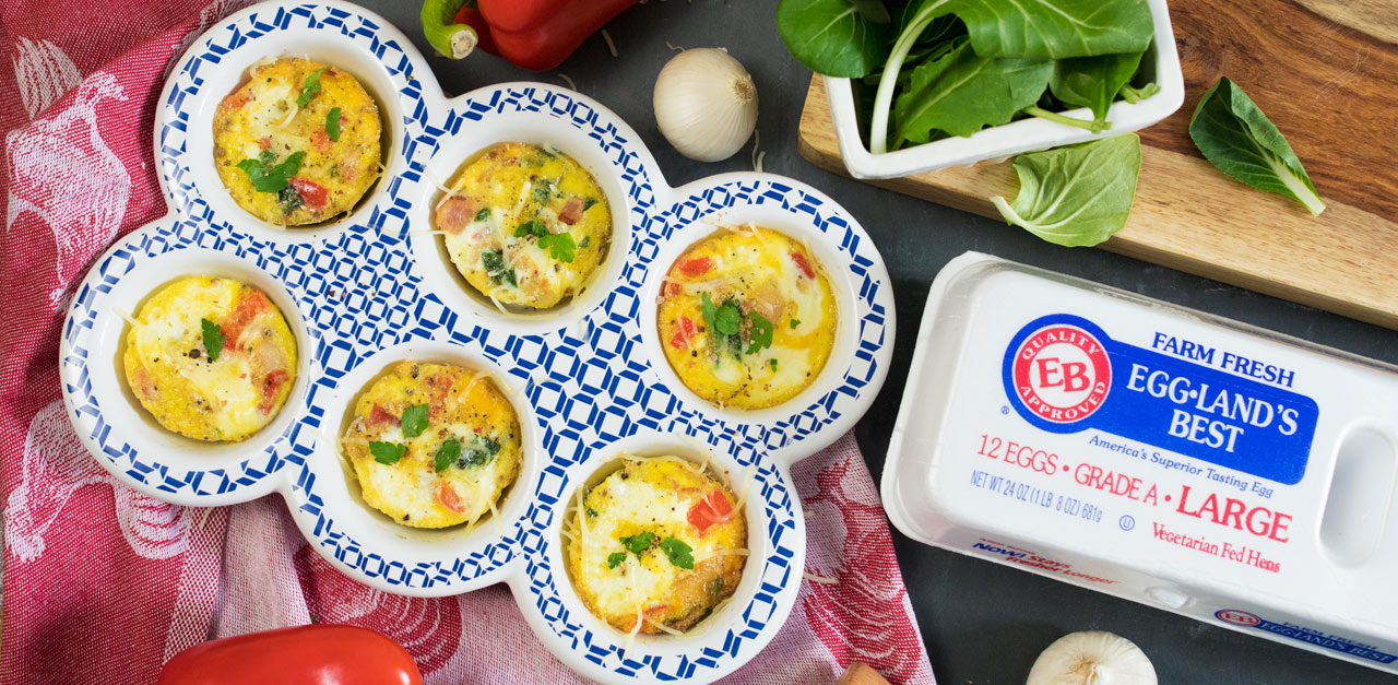 Mini Egg Frittatas: Easy Recipe Will Last A Whole Week | LittleThings.com