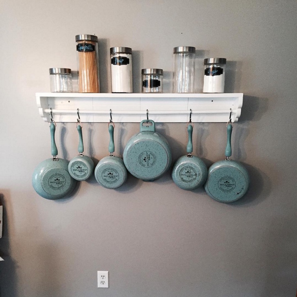 Creative Pot Rack Ideas To Make Your Kitchen Unique | LittleThings.com