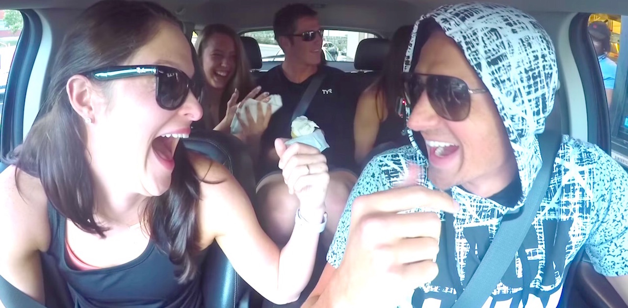 Olympic Swim Team Carpools To The Games For An Unforgettable Ride ...