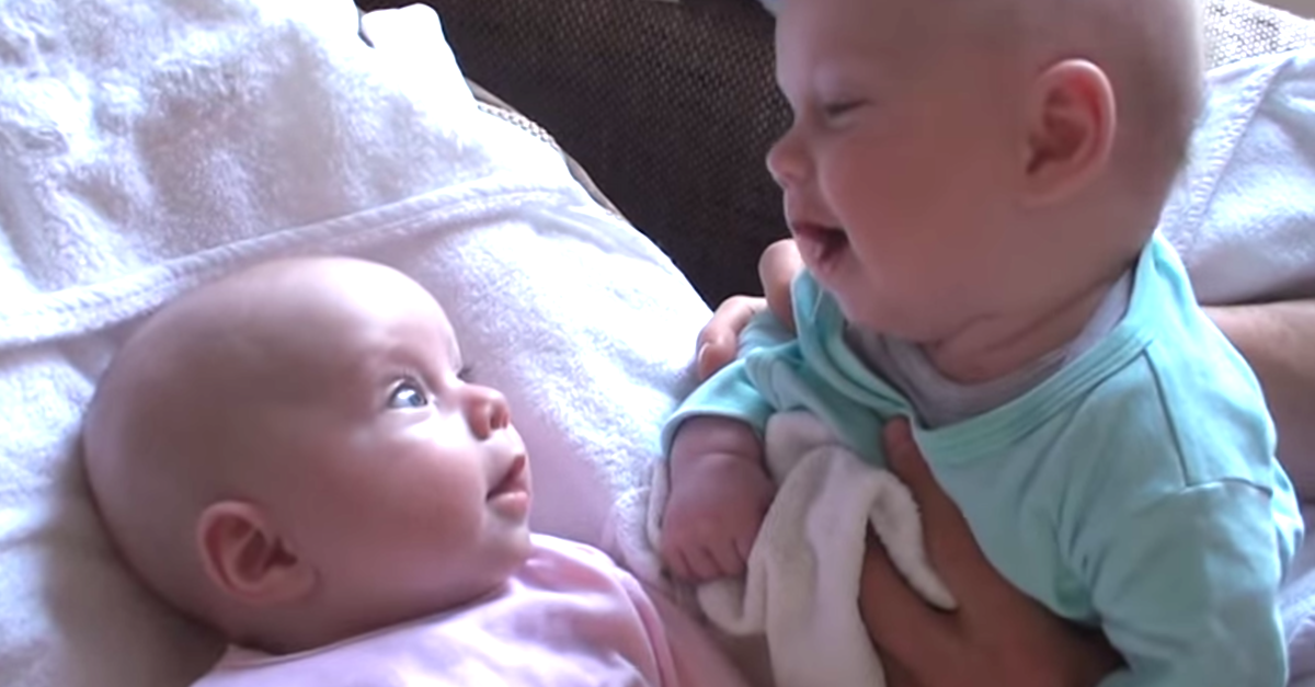 Newborn Twins Caught SPEAKING Their Own Language! What They Do ...