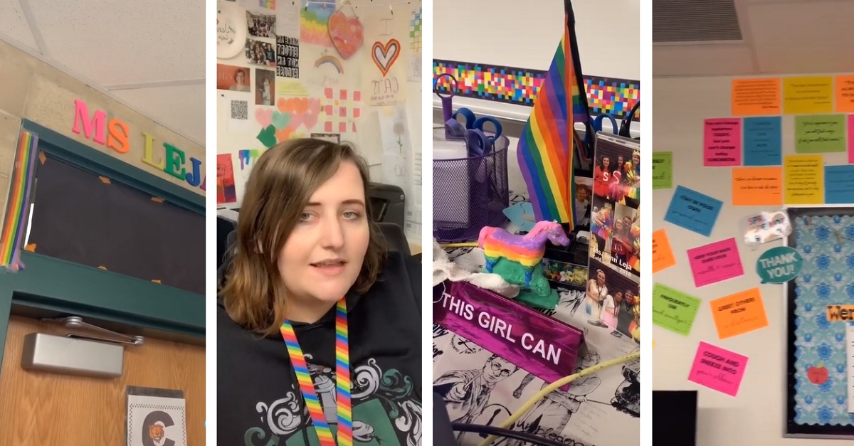 A Teacher Found A Loophole That Let Her Hang Up LGBTQ Decorations ...