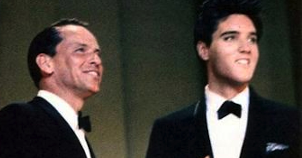 Elvis Presley And Frank Sinatra, Singing Together On TV. The Results ...