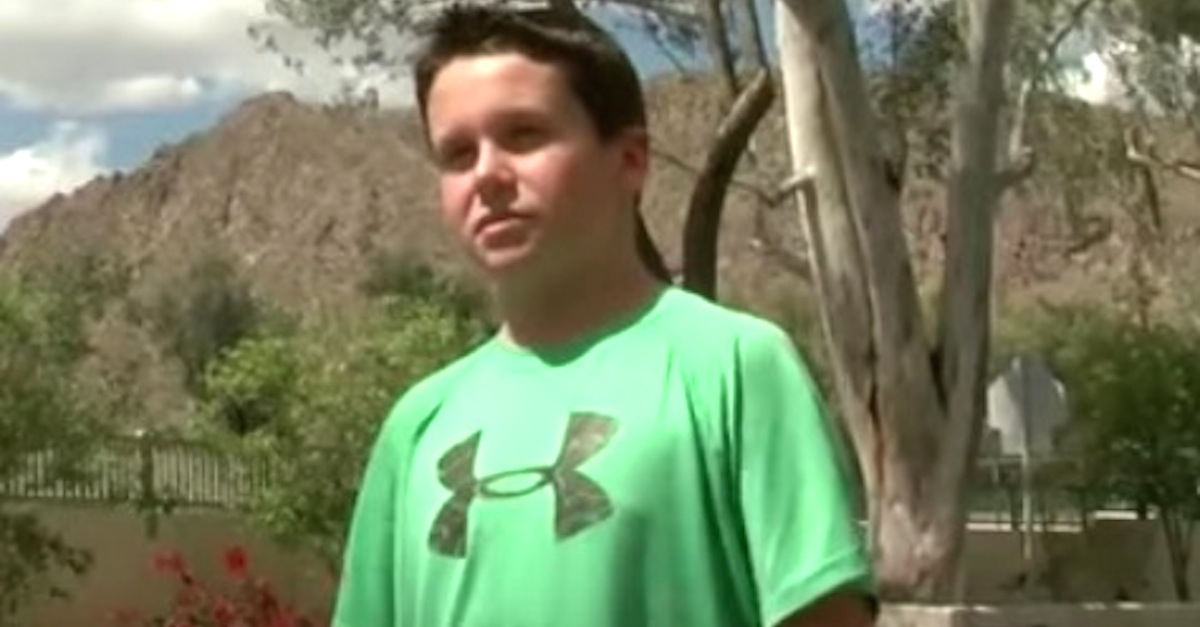13-Year-Old Is At Baseball Practice. But When He Looks Over At His ...