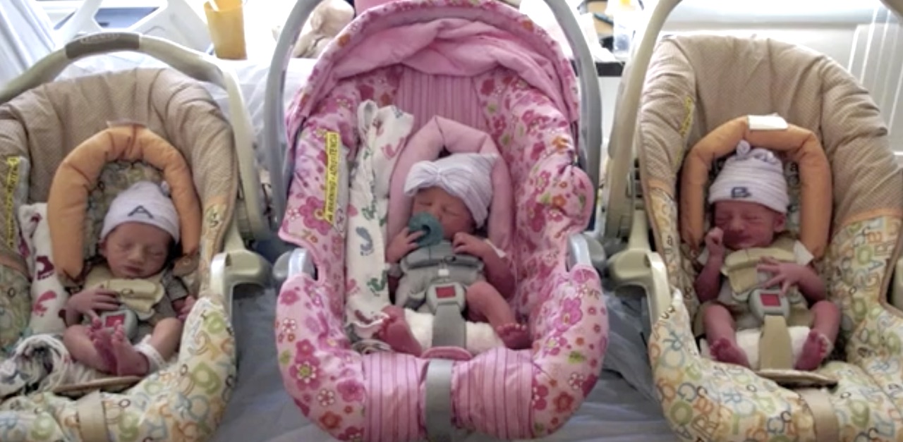 Mom Poses At 37 Weeks. After Giving Birth, Her New Family Almost Breaks ...