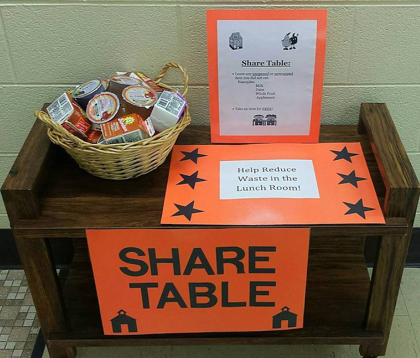 Schools Have 'Share Tables' To Help Hungry Kids | LittleThings.com