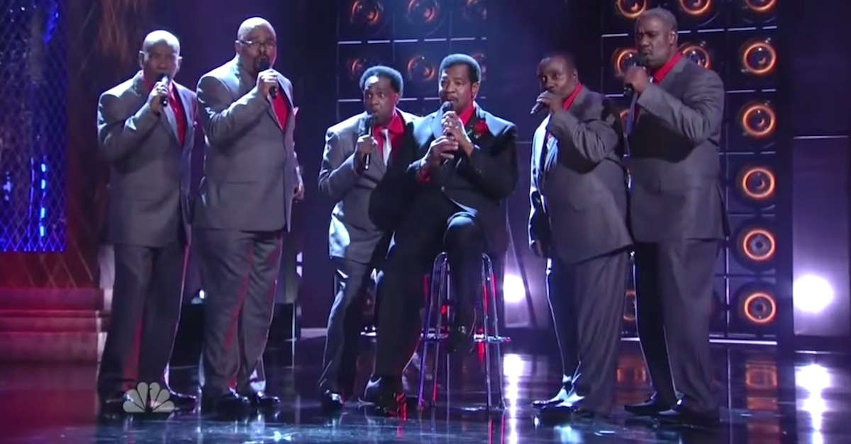 6 Men Sing This Famous Song — But The Guy Sitting Down SHOCKS Them All ...