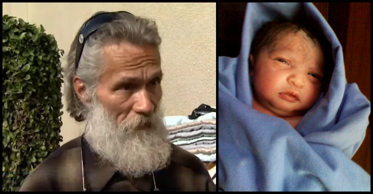 Homeless Man On Bicycle Hears Cries From Behind A Wall, Finds Abandoned ...