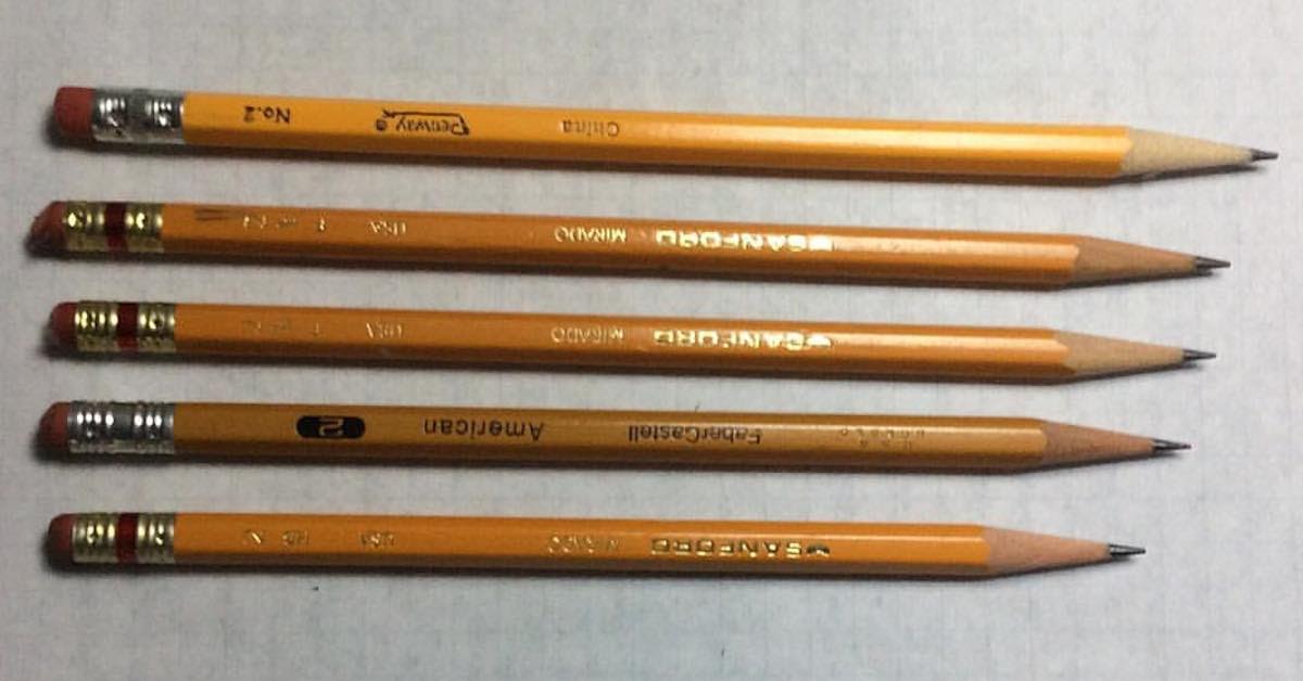 They Were Just Normal Pencils — Until He Does THIS To The Tips! This Is ...
