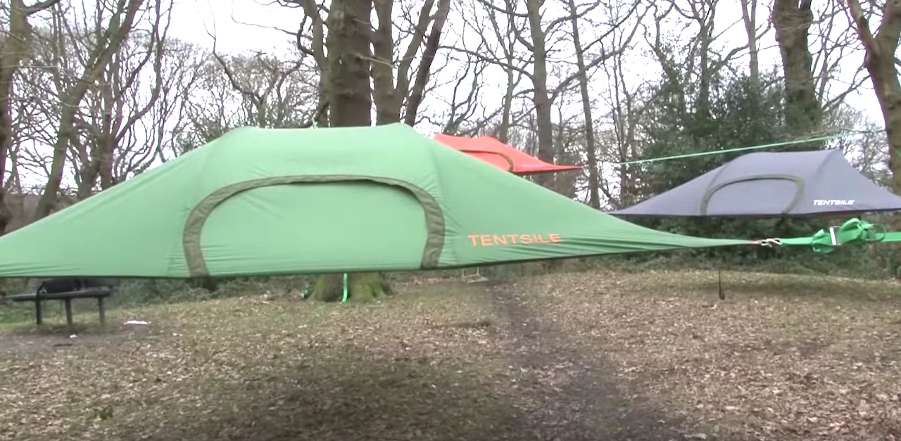 He Walks Up To A Tiny Village Of Floating Tents. But When He Climbs ...