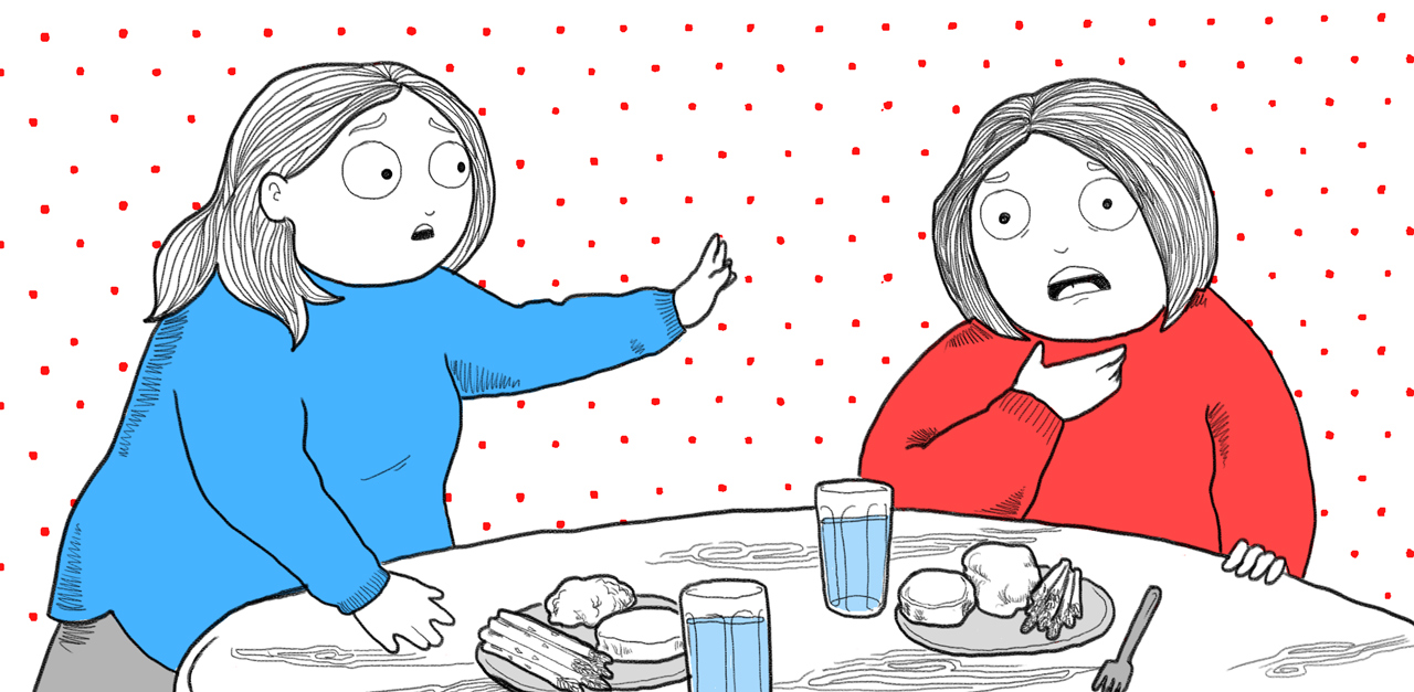 What To Do If You Or Someone You Know Starts Choking | LittleThings.com