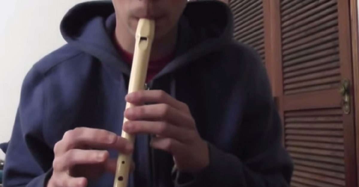 He Blows Into A Simple Recorder, But What Happens Next Put My Jaw On ...