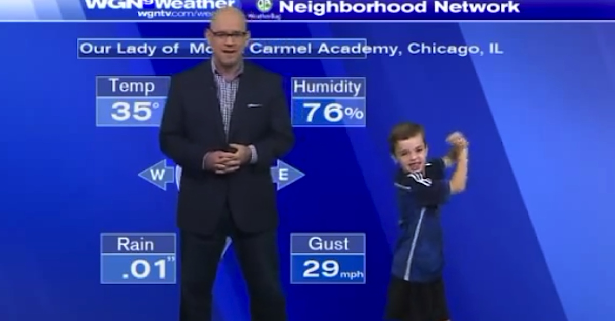 7-Year-Old Delivers The Funniest Weather Forecast Ever | LittleThings.com