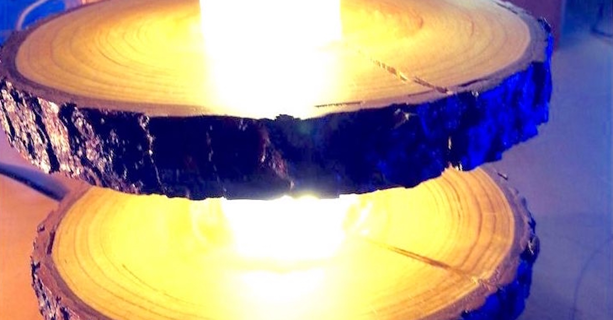 He Drills Holes Into Wood Circles. What He Puts In The Middle ...