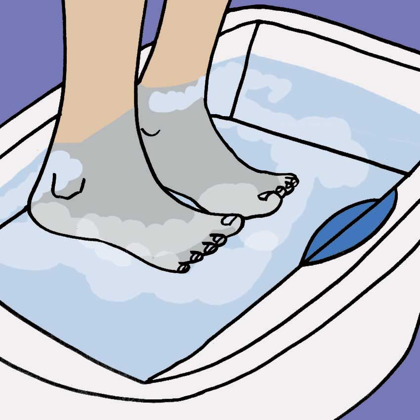 4 Easy Ways To Wake Up Your Foot When It 'Falls Asleep' | LittleThings.com