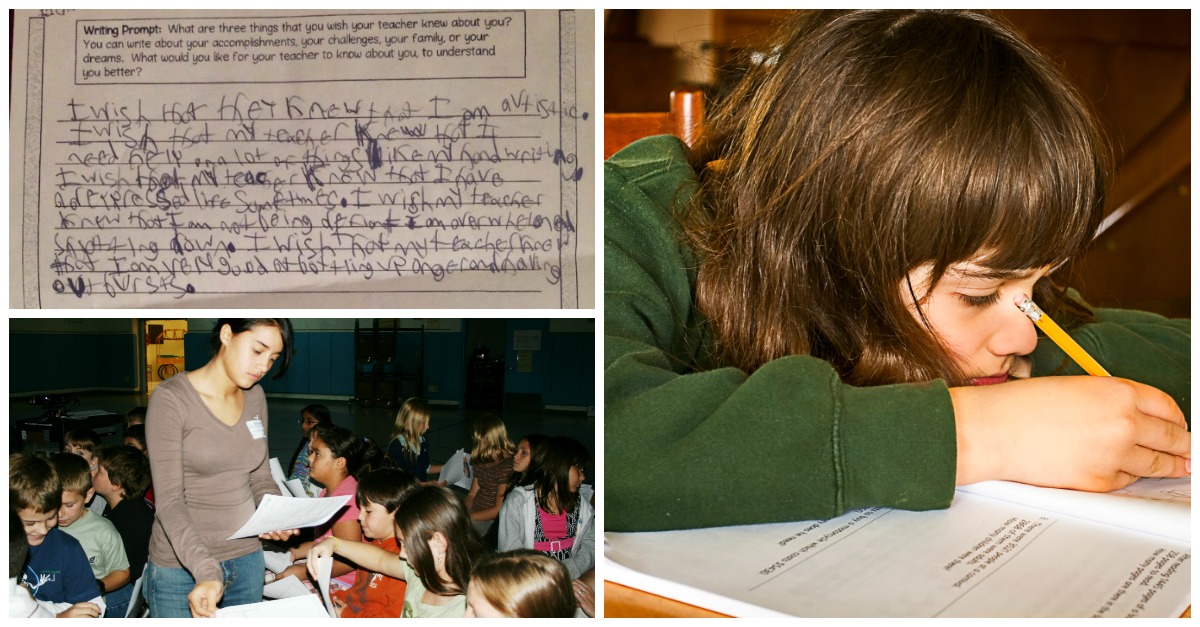 Boy With Autism Floors Mom With A Heart-Wrenching Letter To His Teacher ...