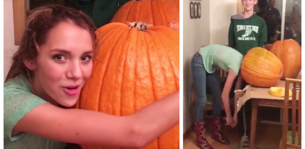 Mom Spots Kids Carving Pumpkins, Then Watches The Girl On The Left Get ...