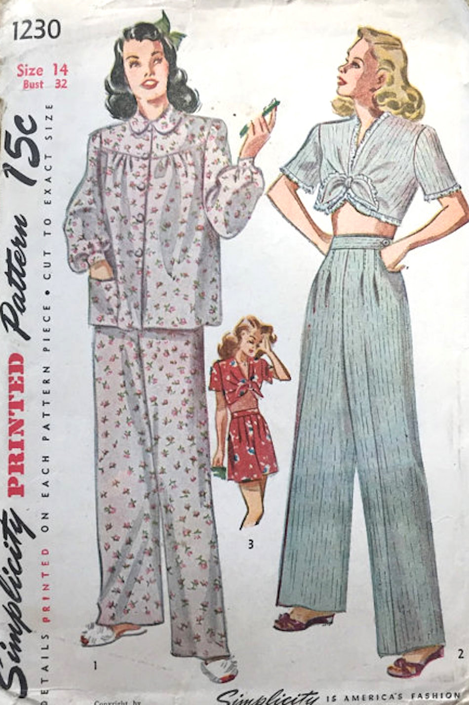 12 Adorable Vintage Pajama Patterns From The Past | LittleThings.com