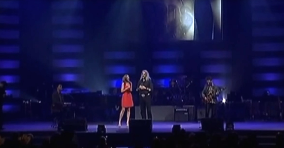 They Got On Stage To Sing. But Keep Your Eyes On The Woman In Red ...