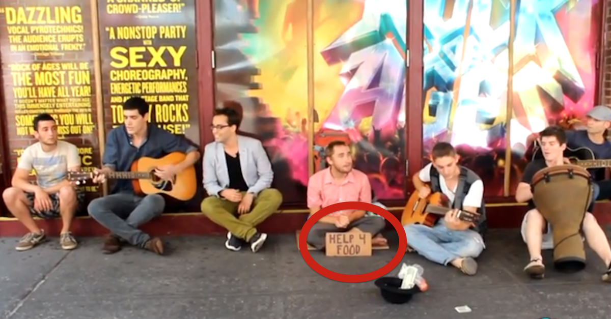 Musicians Walked Up To This Homeless Man And Started Playing. What ...