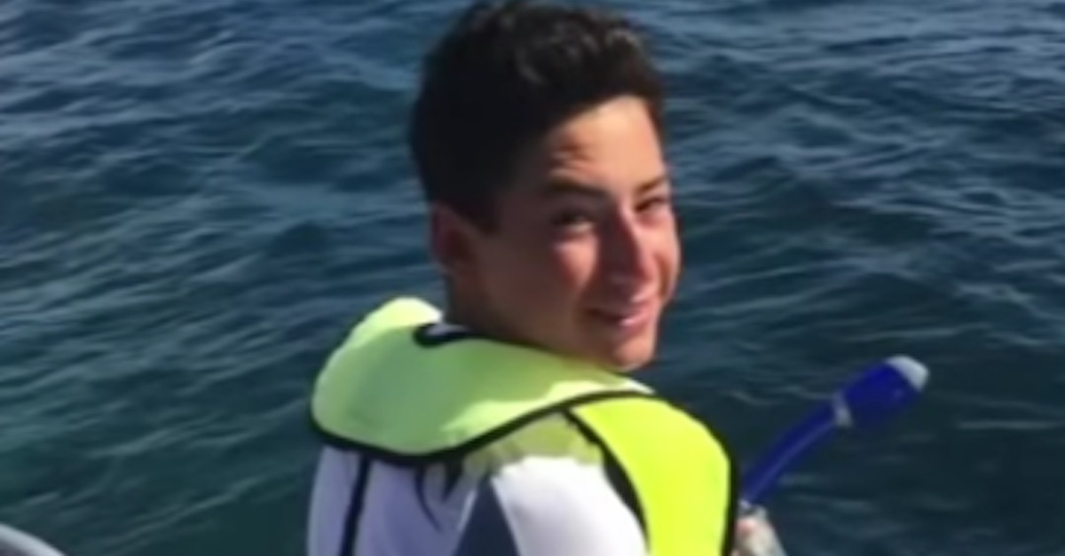Parents Watch In Horror As A Vicious Shark Attacks Their Teen Son On ...