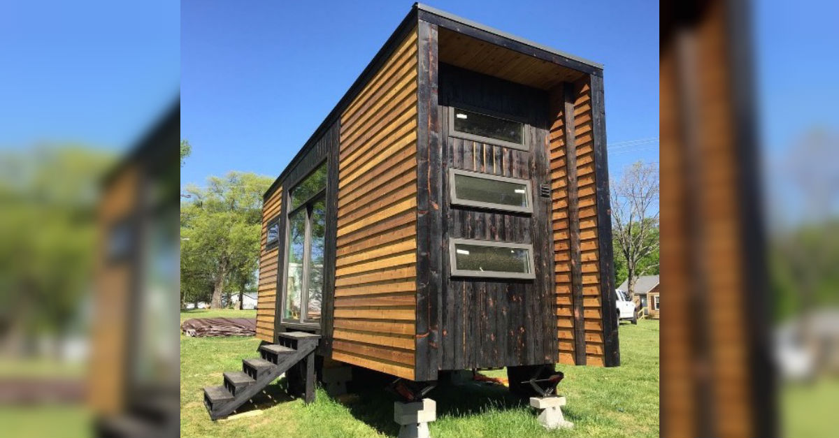 It Looks Like Your Average Tiny House — But Keep Your Eye On That Side ...