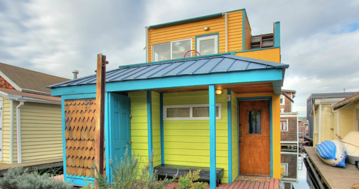 It's Just A Colorful Tiny House — Until You Look Below! This Is ...