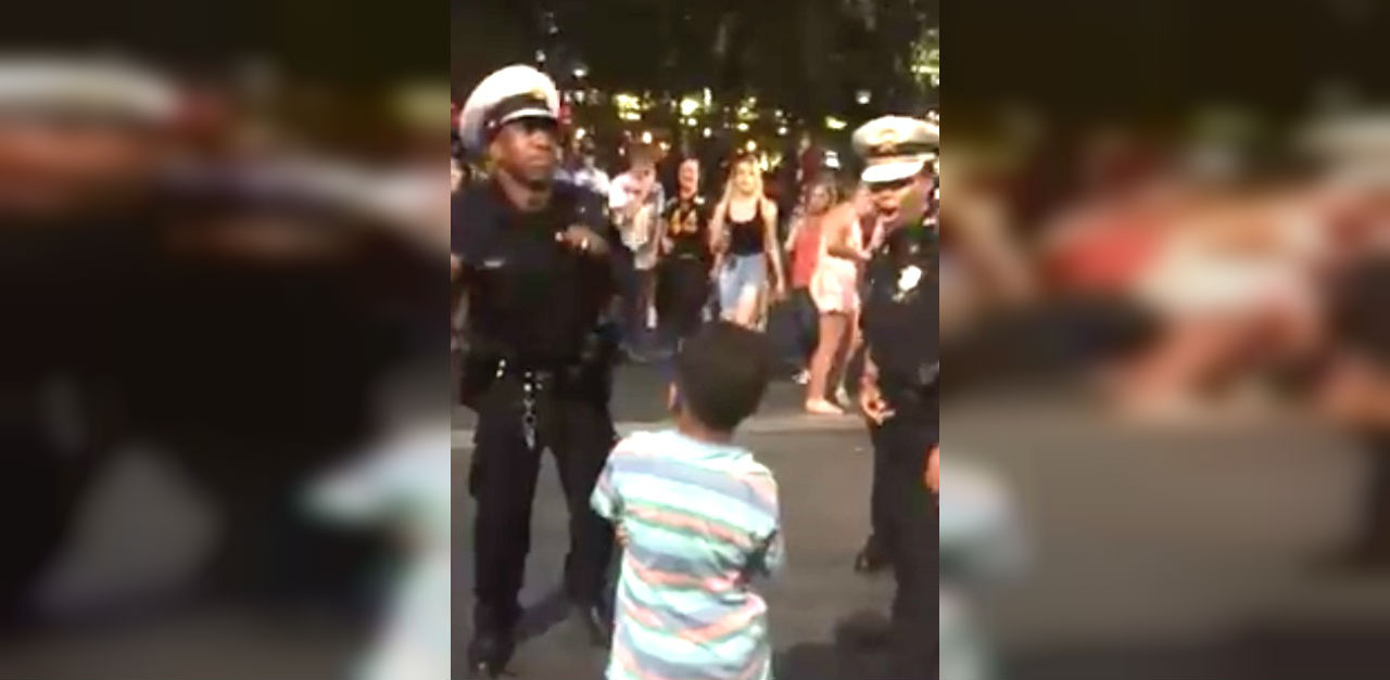 Young Boy Throws His Hand In An Officer's Face. The Cop's Reaction Is ...