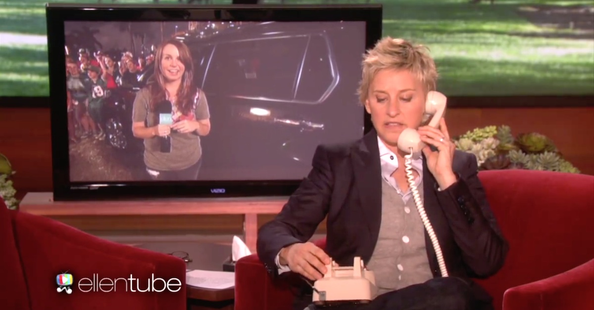 Ellen Makes An Important Phone Call. But When They Answer? This Is ...