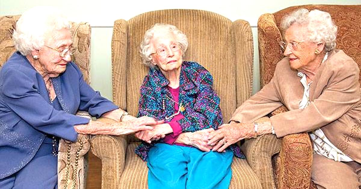 Three 100-Year-Old Sisters Defy All The Odds. When They Reunite? I Can ...