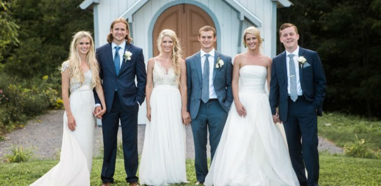 3 Sisters Have A Triple Wedding | LittleThings.com