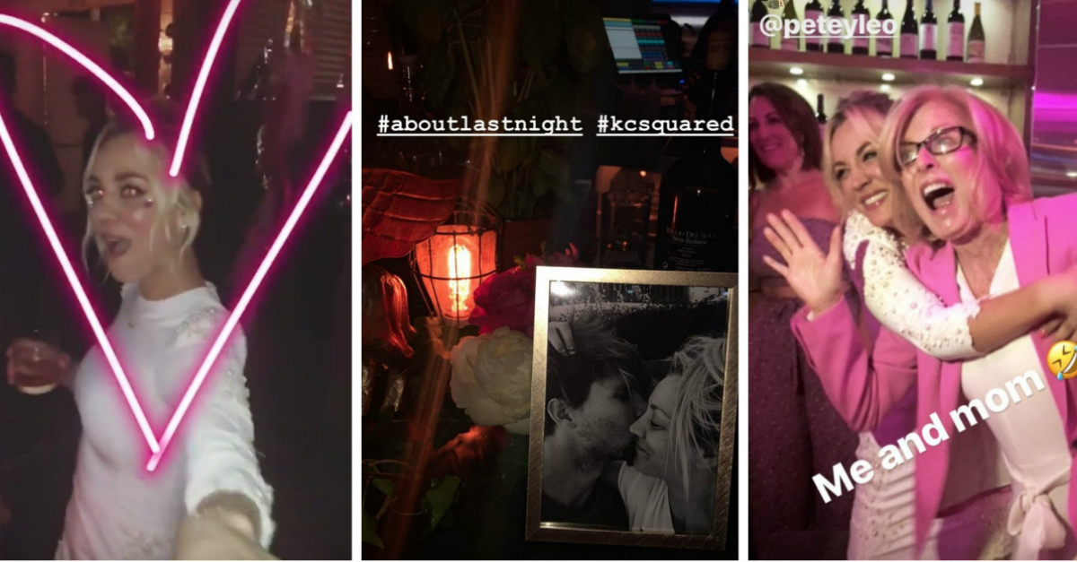 Kaley Cuoco Celebrates Her Bachelorette Party With A Big Bang ...