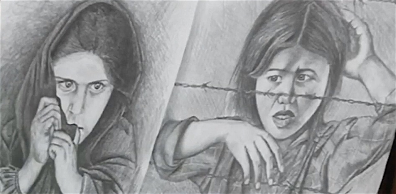 Disabled Teenager Uses Her Mouth To Draw Incredibly Lifelike Sketches ...