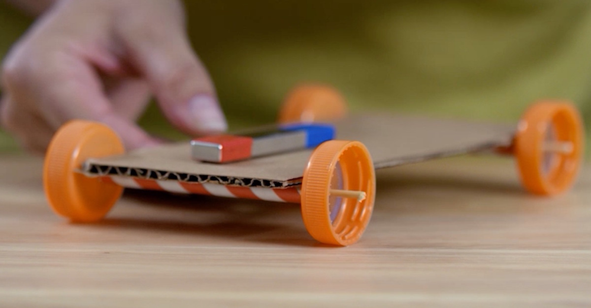 A Little Science And Imagination Transforms Household Items Into A Toy ...