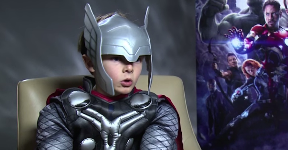 This Tiny Tot Loves Super Heroes... So What Happens When He Meets One ...