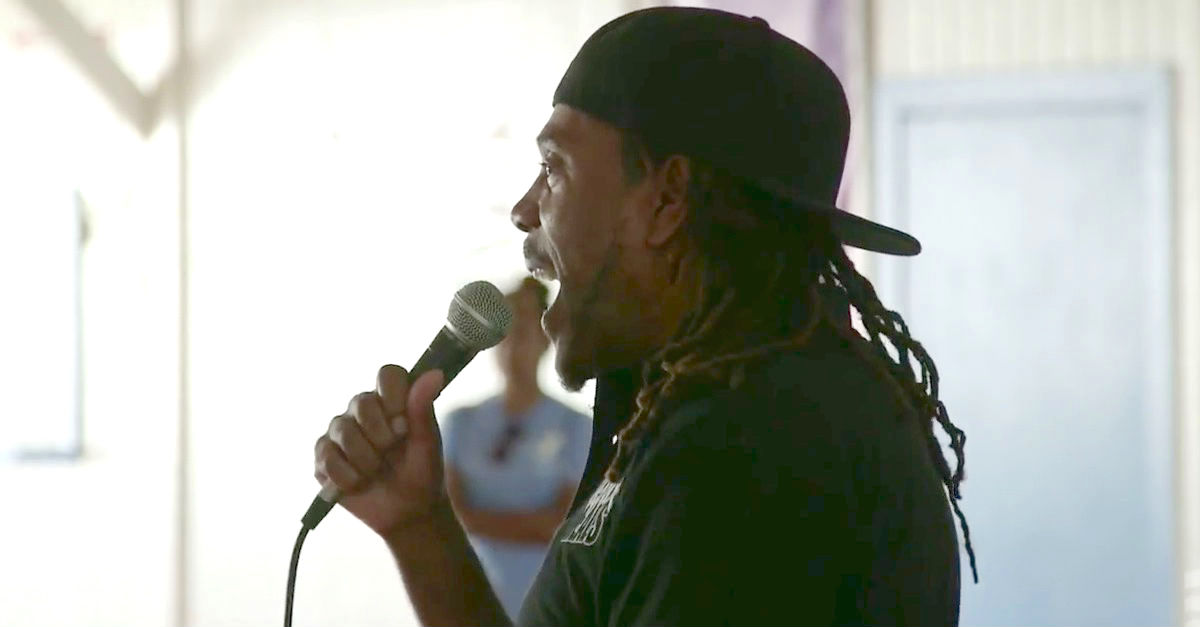 He Starts Screaming Into A Microphone. Then, You See Who’s In The ...