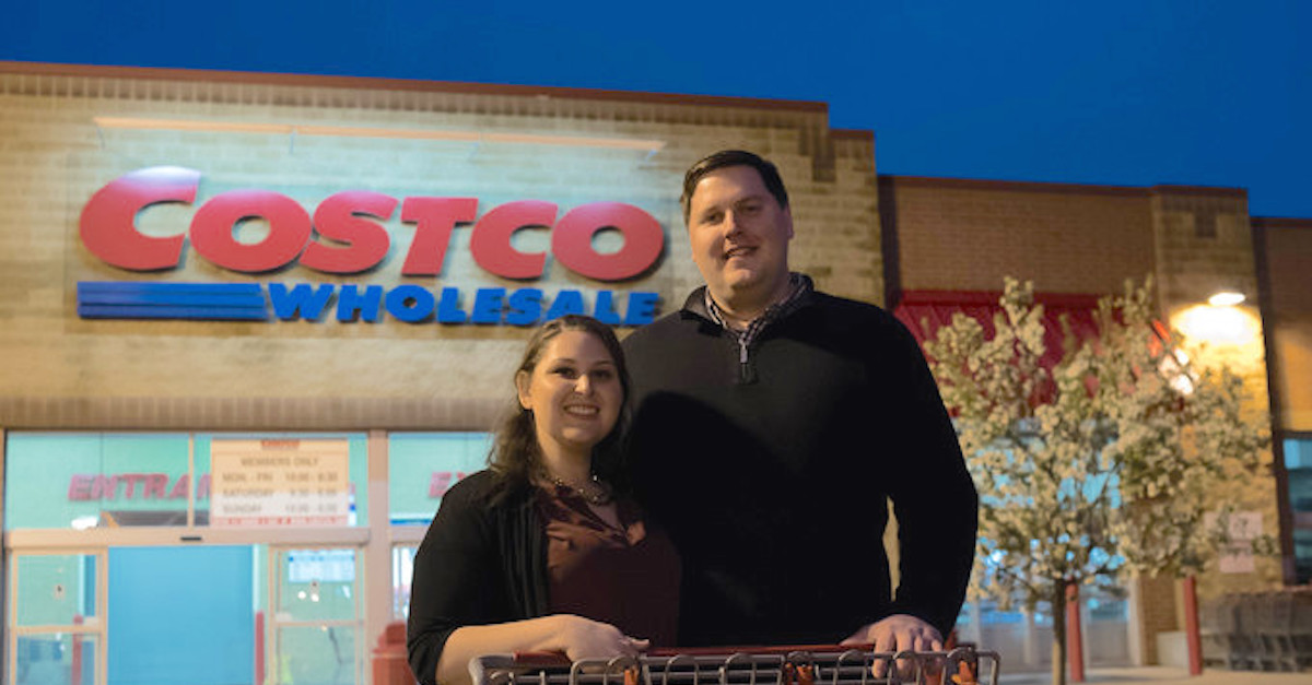 Young Couple Makes A Quick Costco Run, But Watch As He Drops To One ...