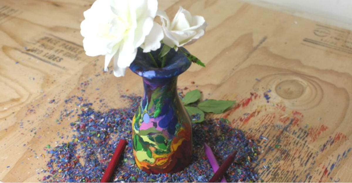 He Melts Over 250 Crayons Together In 1 Big Block, But When He’s Done ...