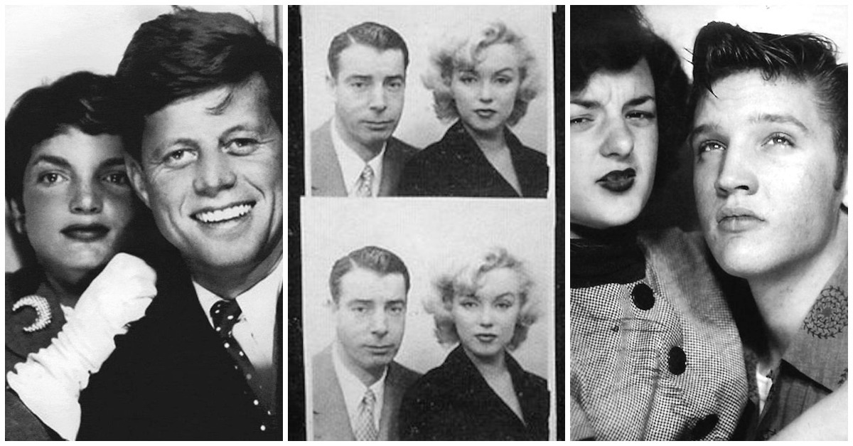 11 Classic Celeb Snapshots From Vintage Photo Booths | LittleThings.com