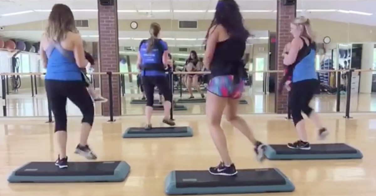 4 Women Line Up For A Step Class, But When They Turn Around? I Didn’t ...