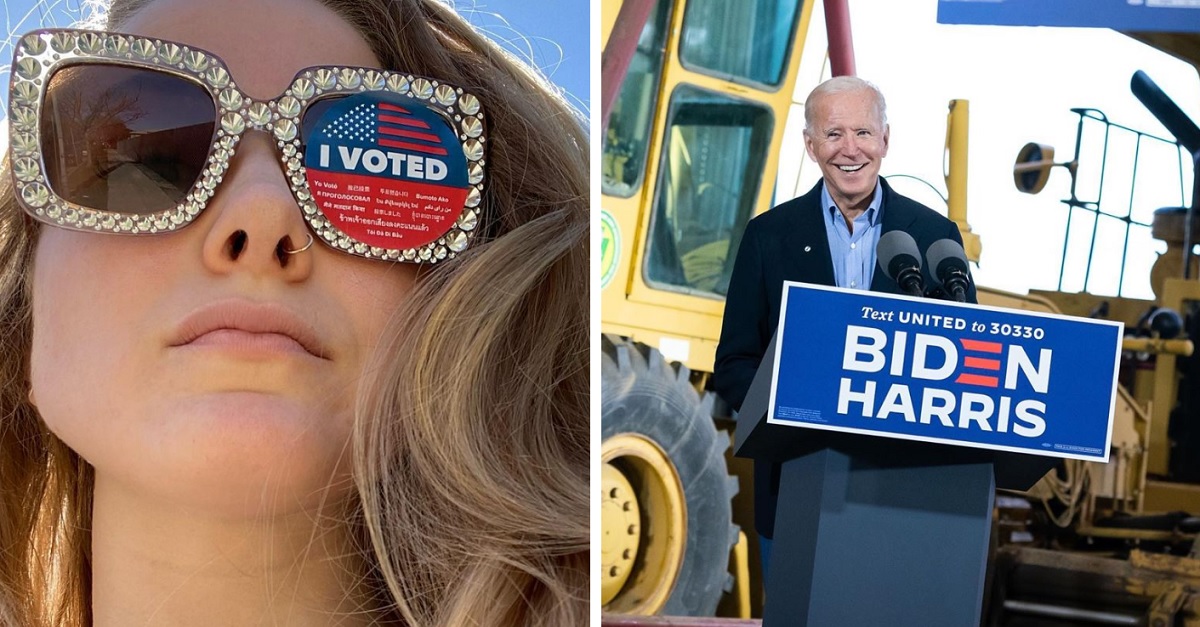 Caroline Rose Giuliani Is Begging People To Vote For Joe Biden This ...